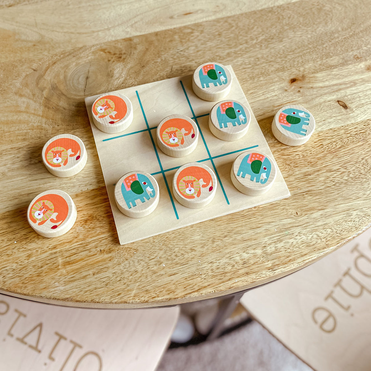 Tic Tac Toe Noughts and Crosses Animals Game - Stocking Filler – The ...