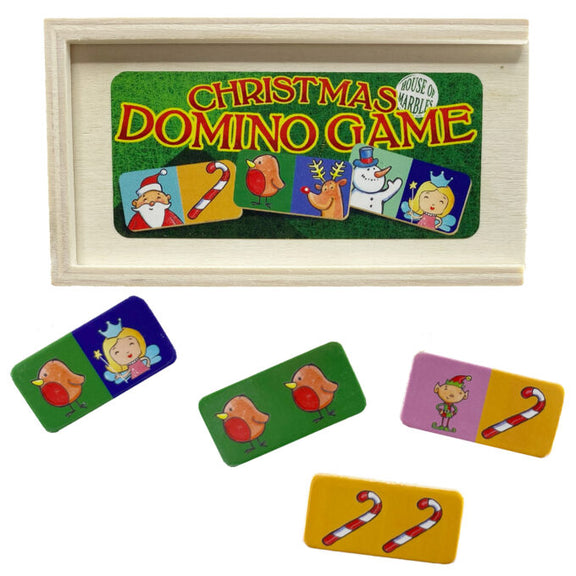 Children's Christmas Dominoes Famiy Game - Children's Christmas Eve Bo ...