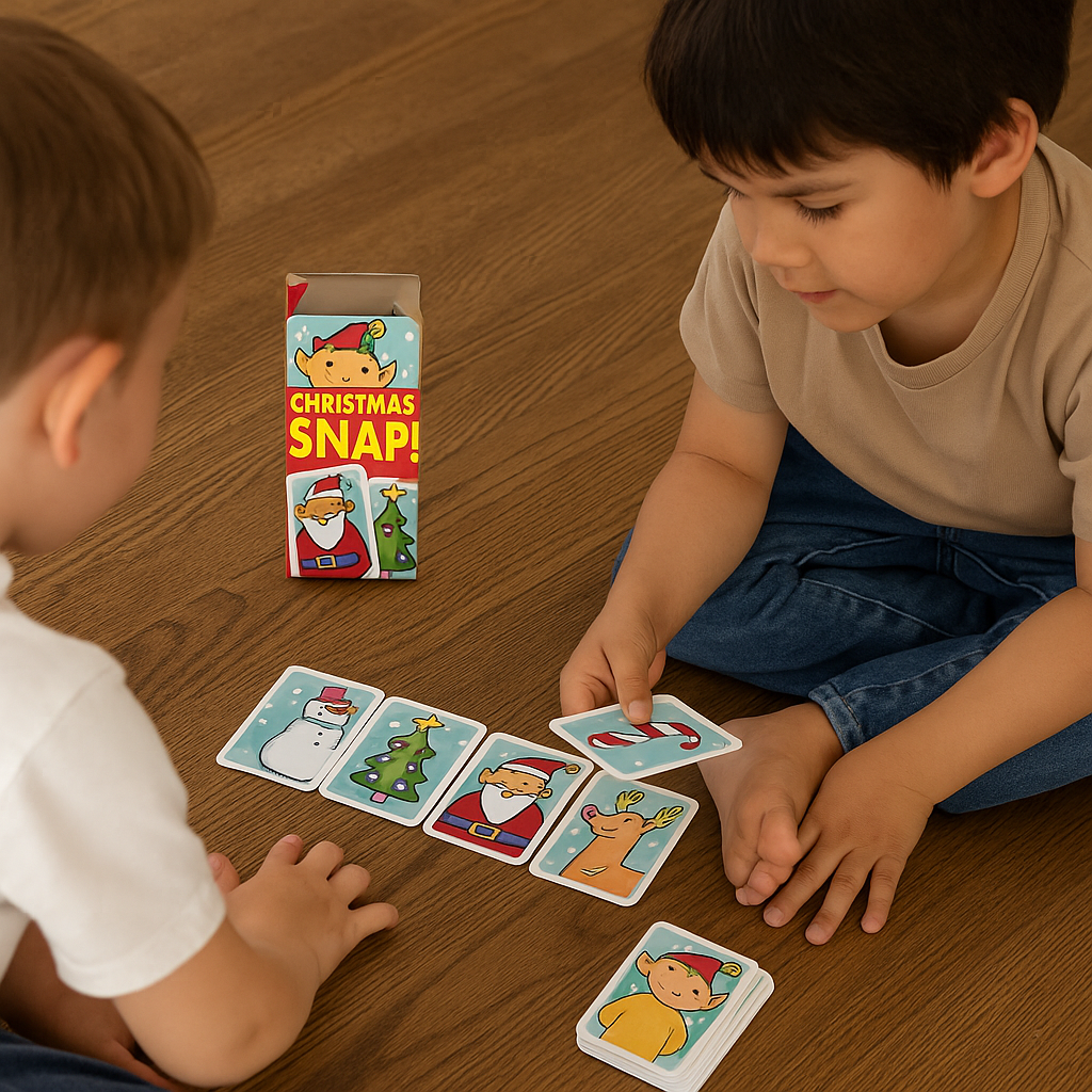 Children's Christmas Snap Card Game - Children's Christmas Eve Box Gif ...