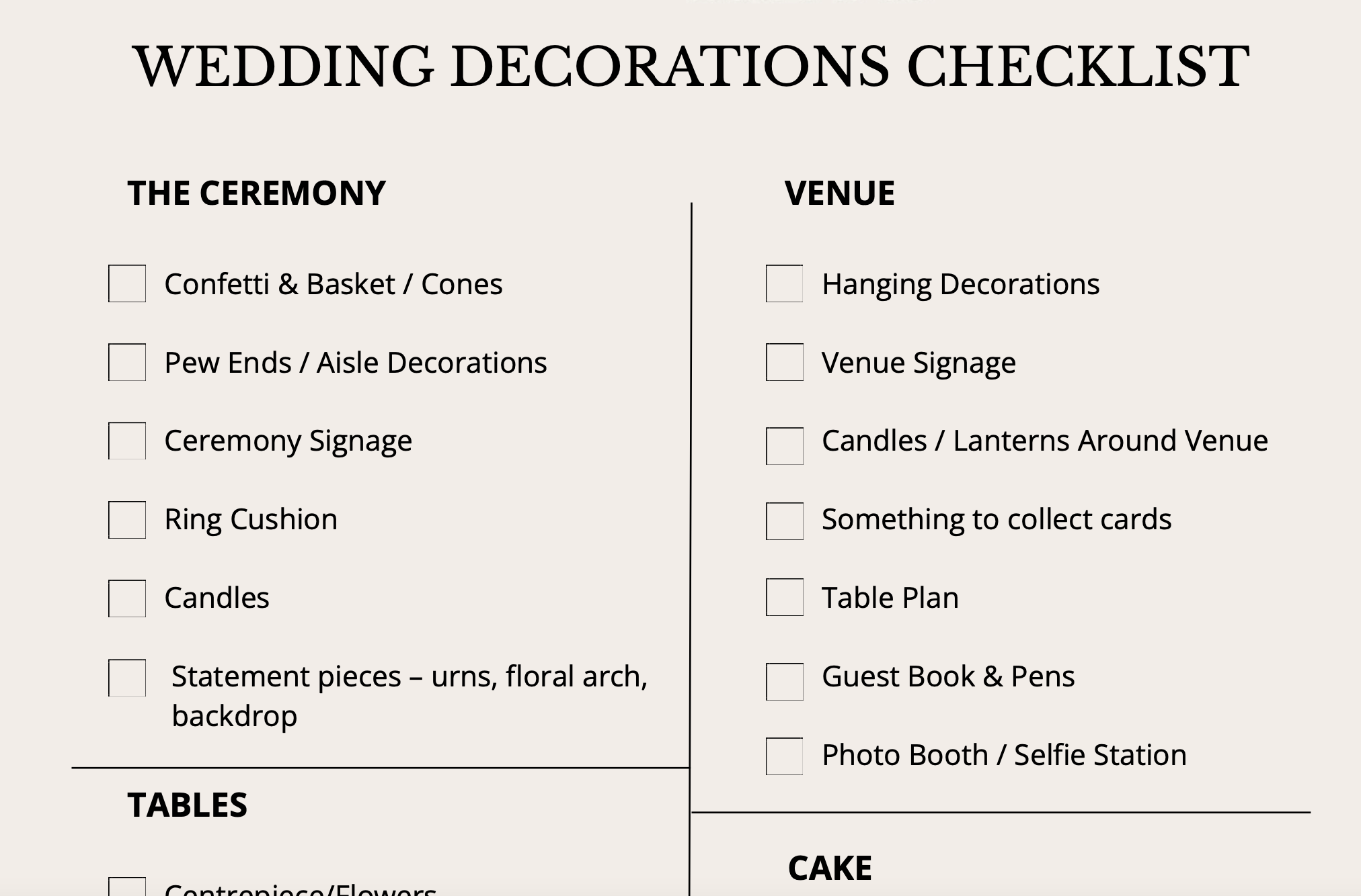 Ultimate Wedding Planning Guides Digital Download - Checklists, Budget ...