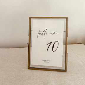 Printable Wedding Table Numbers Editable Template - Style 2- Instant D ...