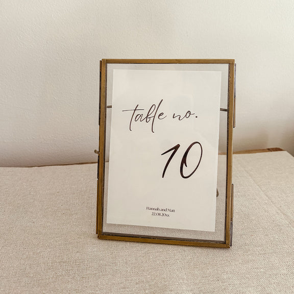 Printable Wedding Table Numbers Editable Template - Style 2- Instant D ...