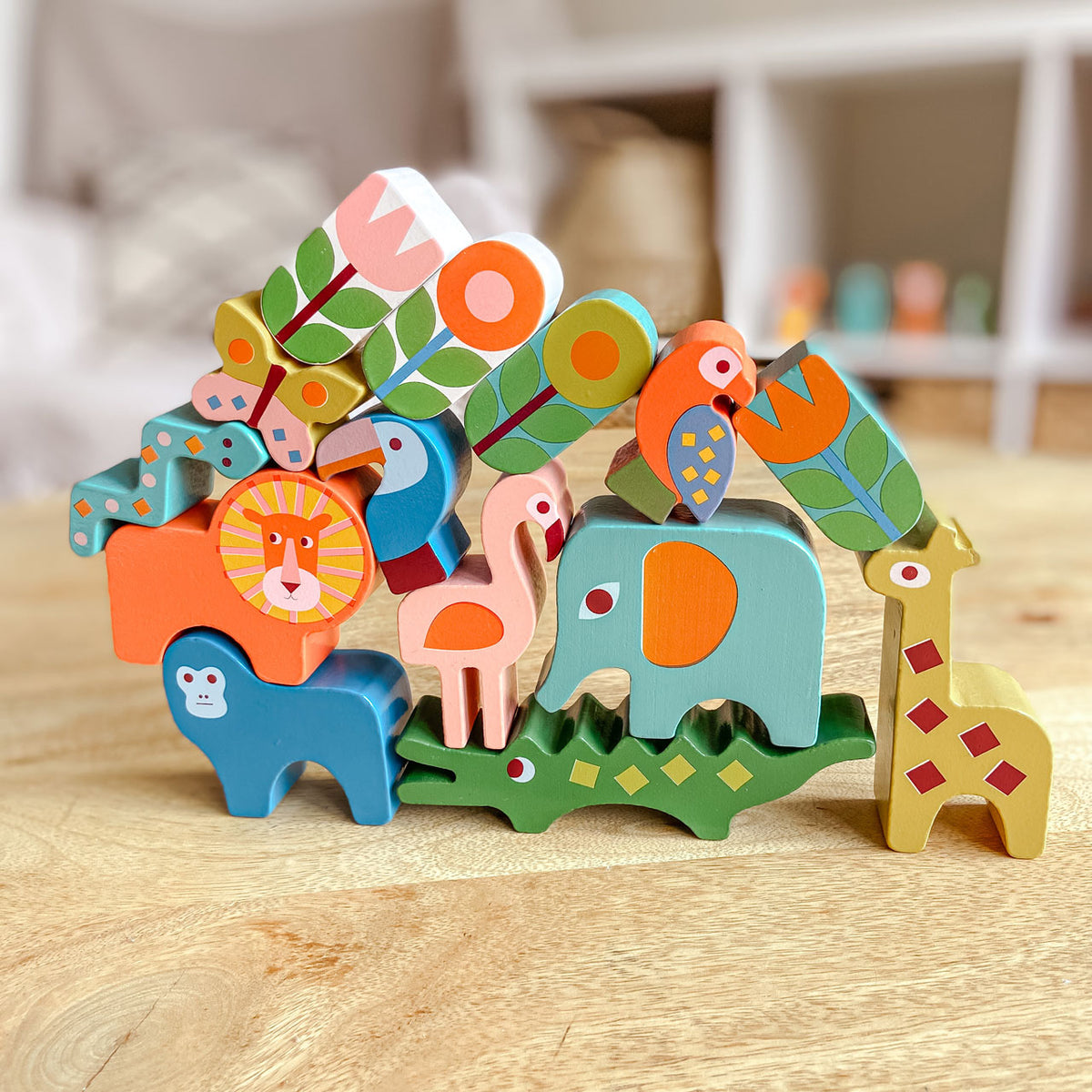 Stacking Wooden Animal Toys – The Wedding of My Dreams