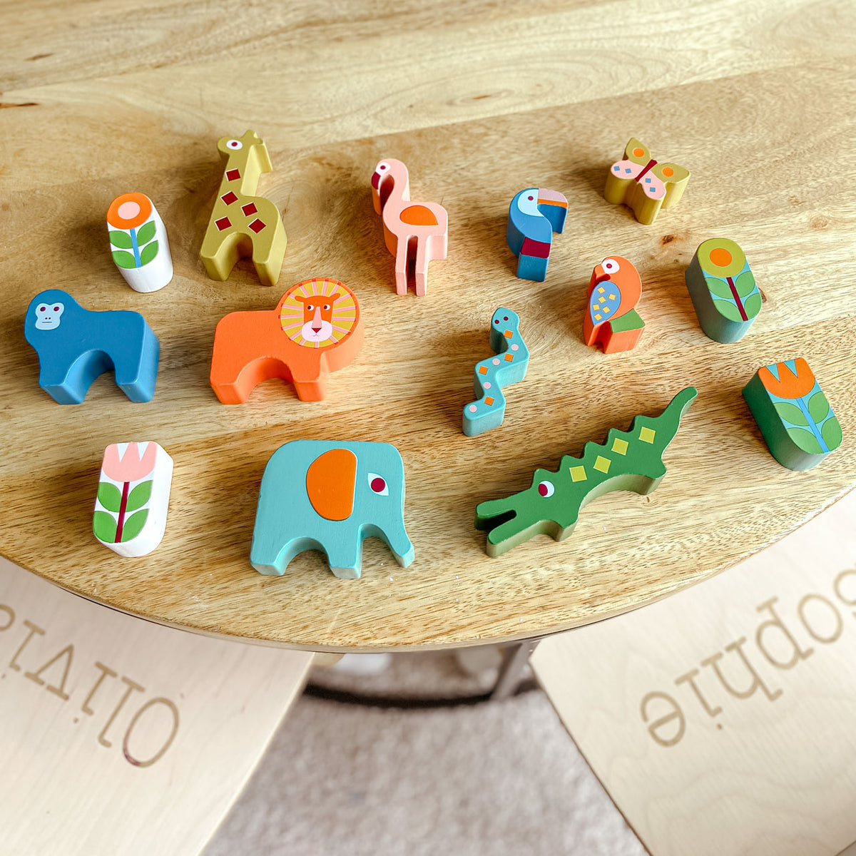 Stacking Wooden Animal Toys – The Wedding of My Dreams