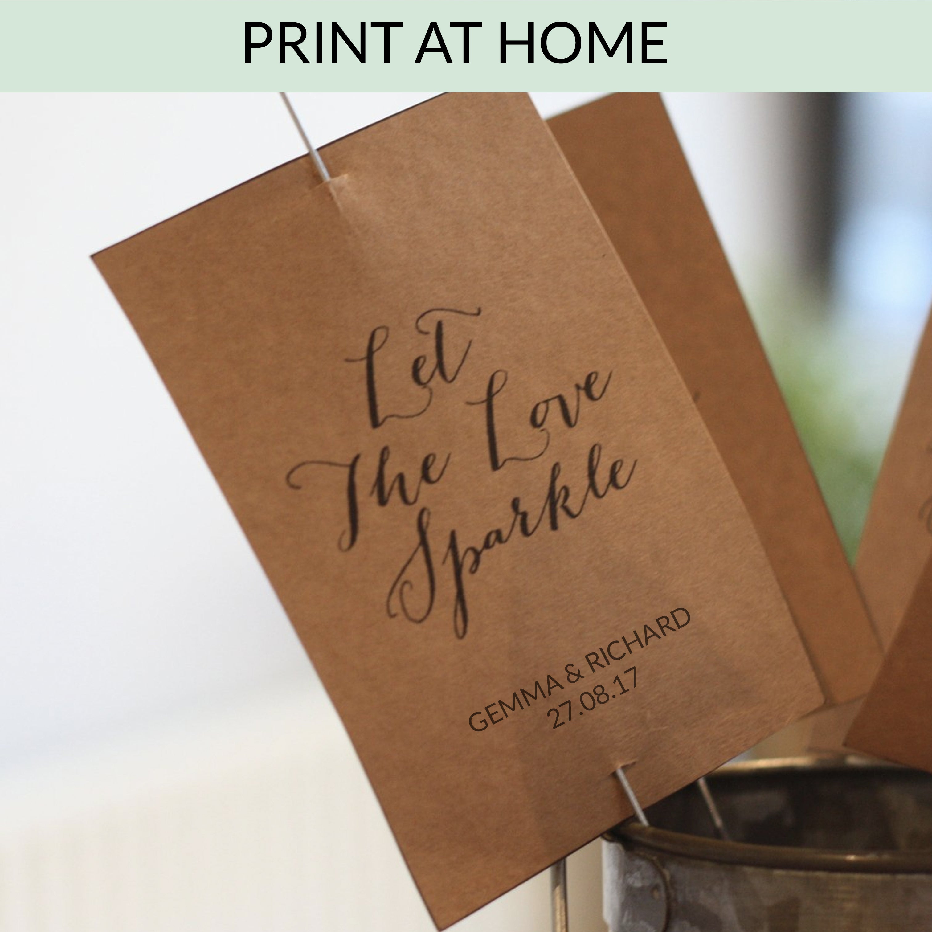 Wedding Bag Tags Printable Thank You Favor Tags For Rustic Fall