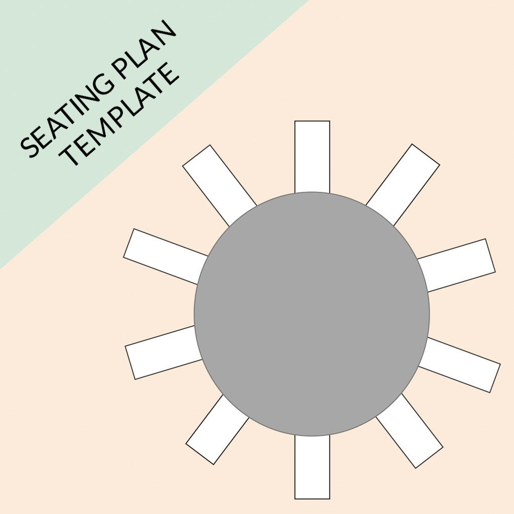 Table Seating Chart Template Free