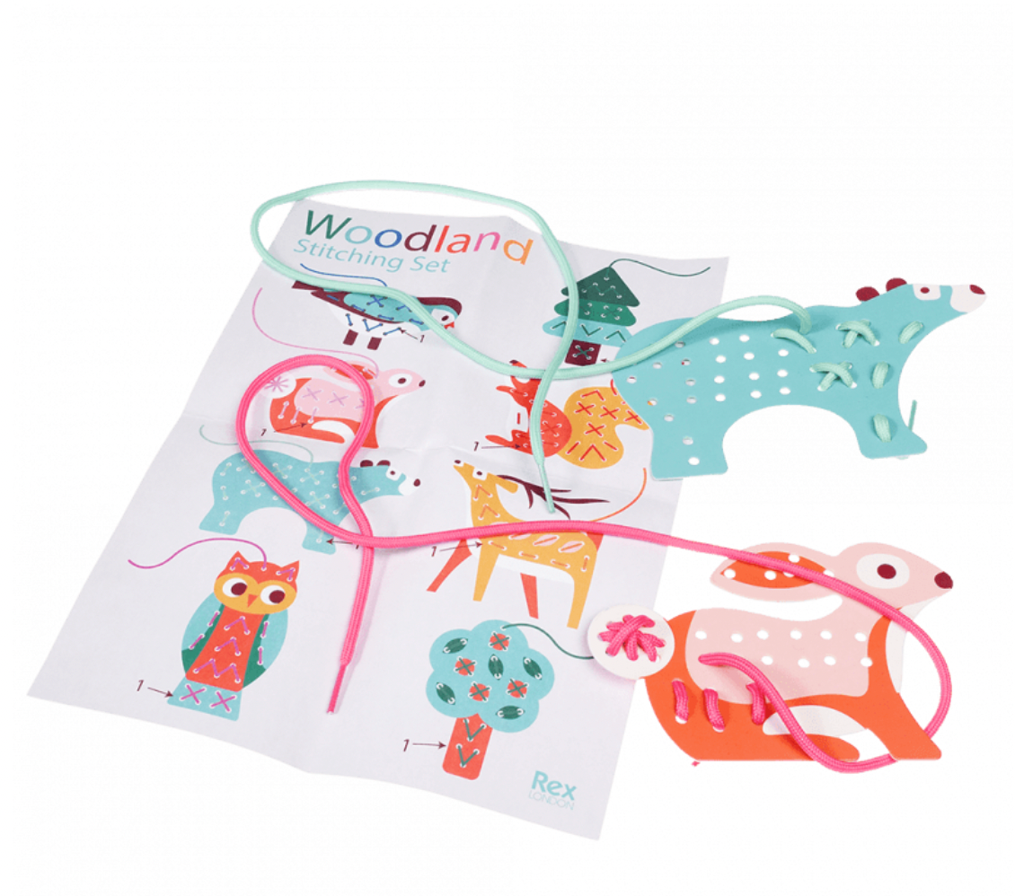 Learn To Sew Woodland Animals - Children's Stitching Craft Activity Se ...