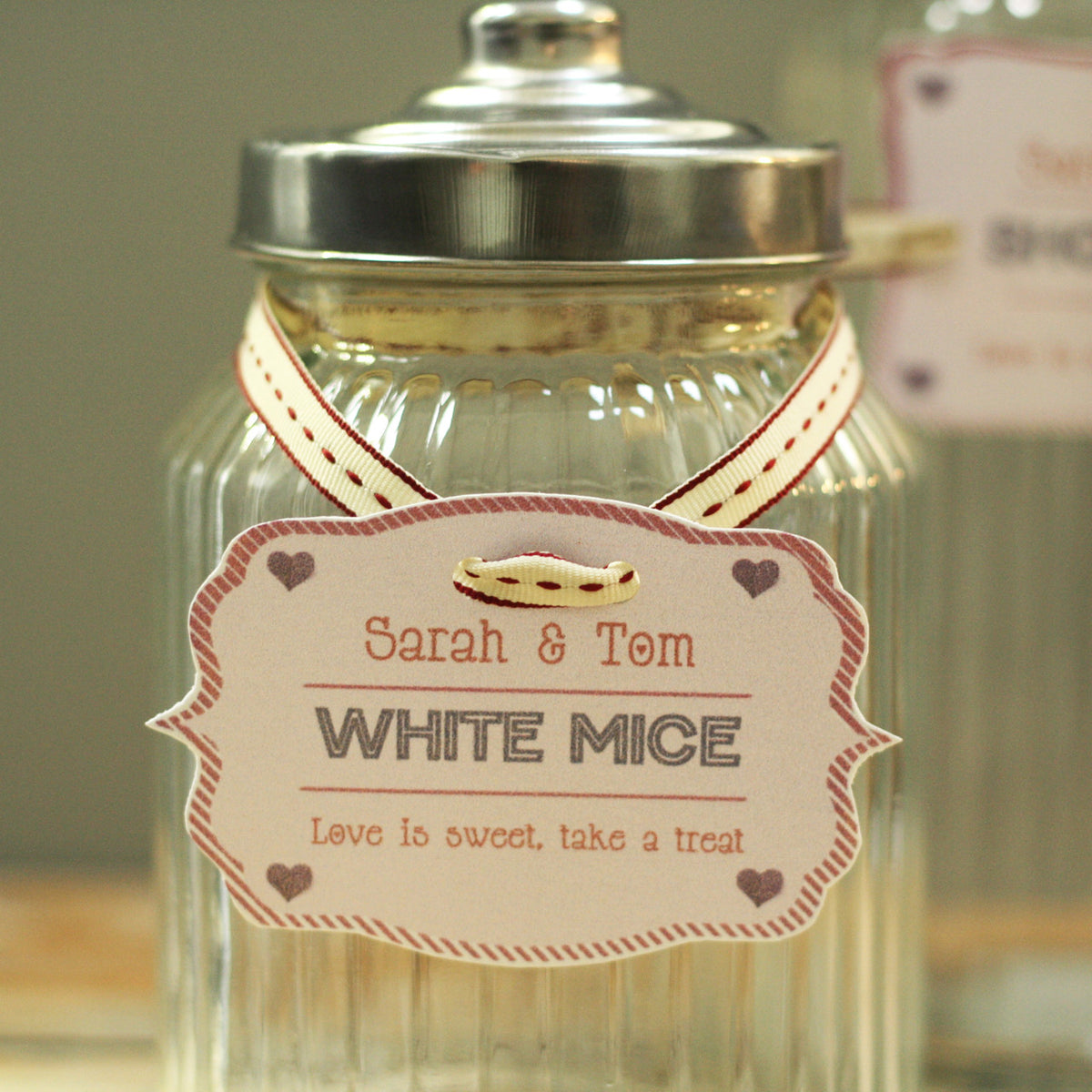 Wedding Candy Buffet Labels (Personalised) - Free Printables – The ...